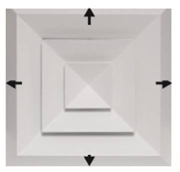 Bevelled Edge Diffusers | Airecraft